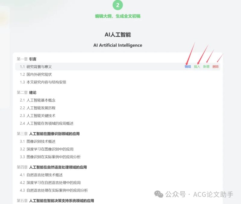 ACG-AI 论文助手神器：3 分钟生成万字高水准学术论文，跨学科智能写作平台